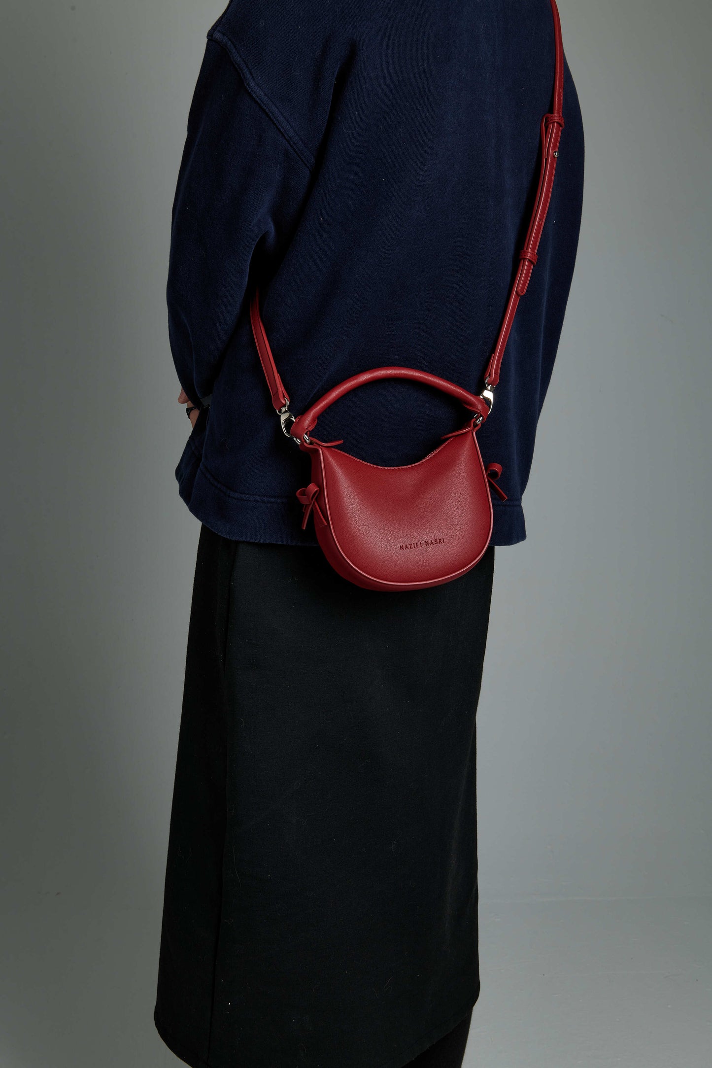 Mini Ribbon bag - Red Ruby – Nazifi Nasri